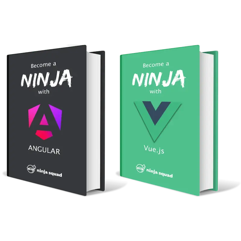 Livres à prix libre sur Angular et Vue - Ninja Squad